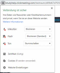 StudyHelp Webinar Anleitungen, Problemlösung und F.A.Q. – StudyHelp