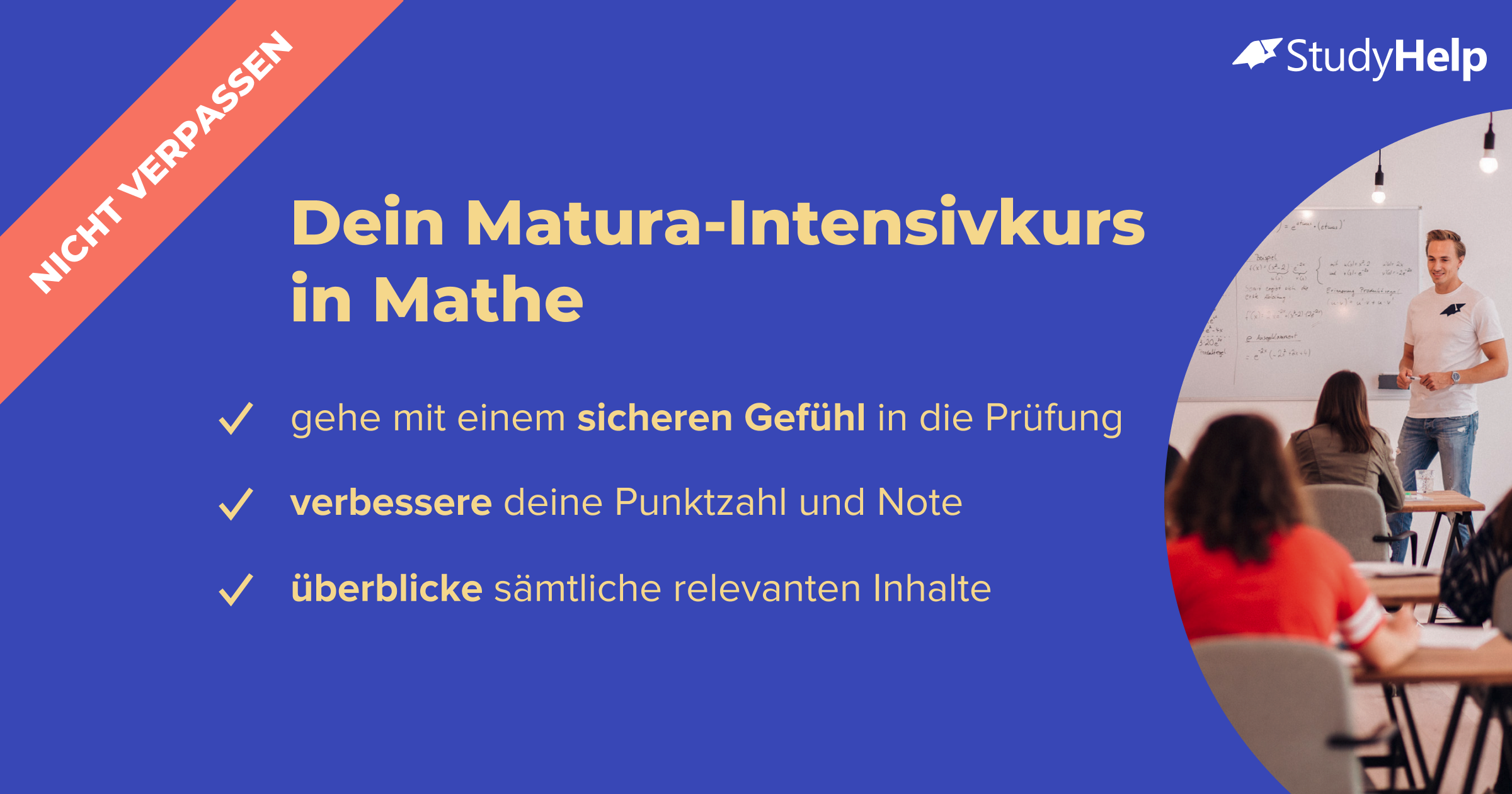 Matura Intensivkurse 2023 | StudyHelp