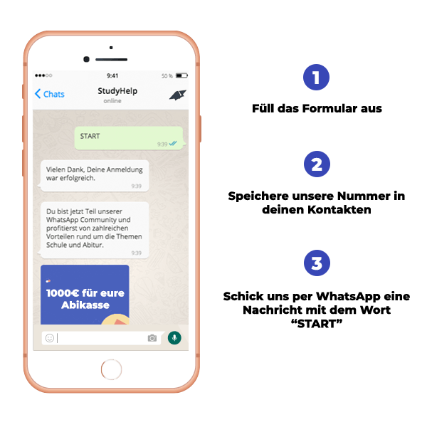 Gewinnt jetzt ein Sponsoring für eure Abikasse! - StudyHelp